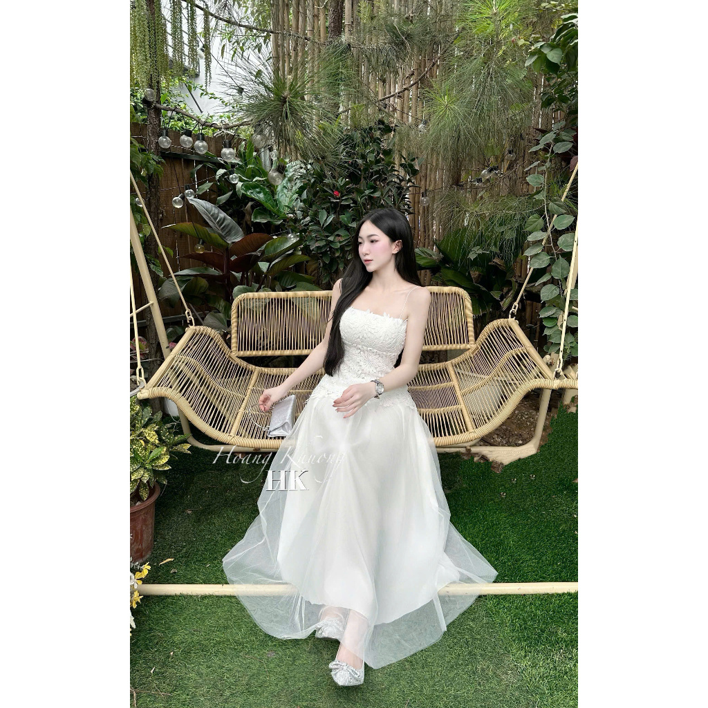 Váy cúp ngực ren 2D váy trắng váy đầm nữ dự tiệc cưới hàng loại 1 chất đẹp | Shopee Việt Nam