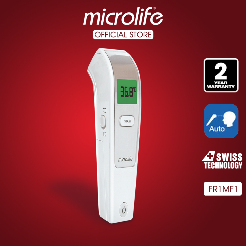 Nhiệt Kế Hồng Ngoại Đo Trán Microlife FR1MF1 - Đo Không Chạm 3 In 1 ...