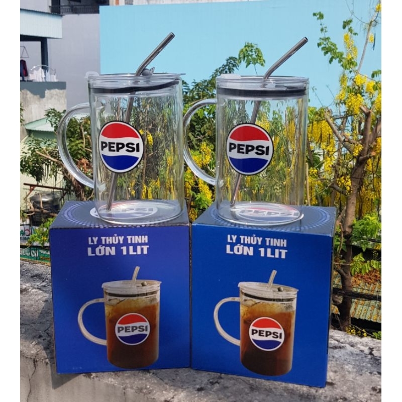 Ly Thủy Tinh 1L pepsi | Shopee Việt Nam