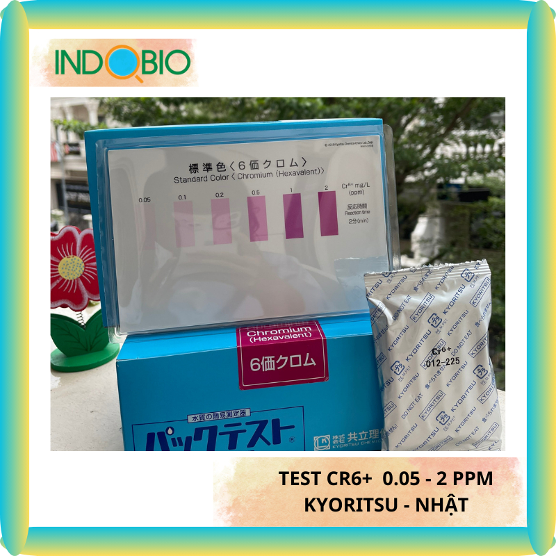 [CHÍNH HÃNG] TEST NHANH CR6+ TRONG NƯỚC THẢI 0.05-2 PPM, KYORITSU ...