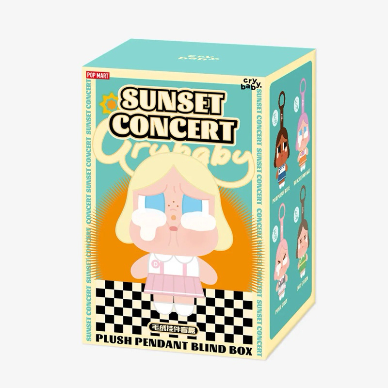 [SẴN HCM] CRYBABY Sunset Concert Series-Plush Pendant (Blind Box/ Hộp ...