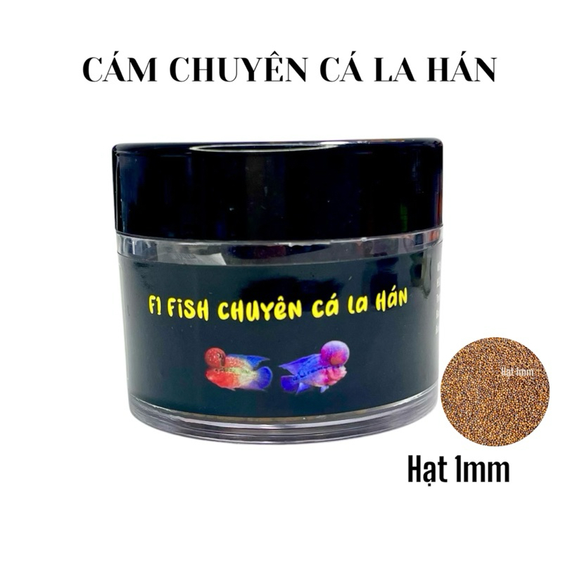 Thức ăn cá la hán l Cám F1 fish cao cấp hỗ trợ các dòng cá la hán -hỗ trợ lên đầu và màu sắc ...