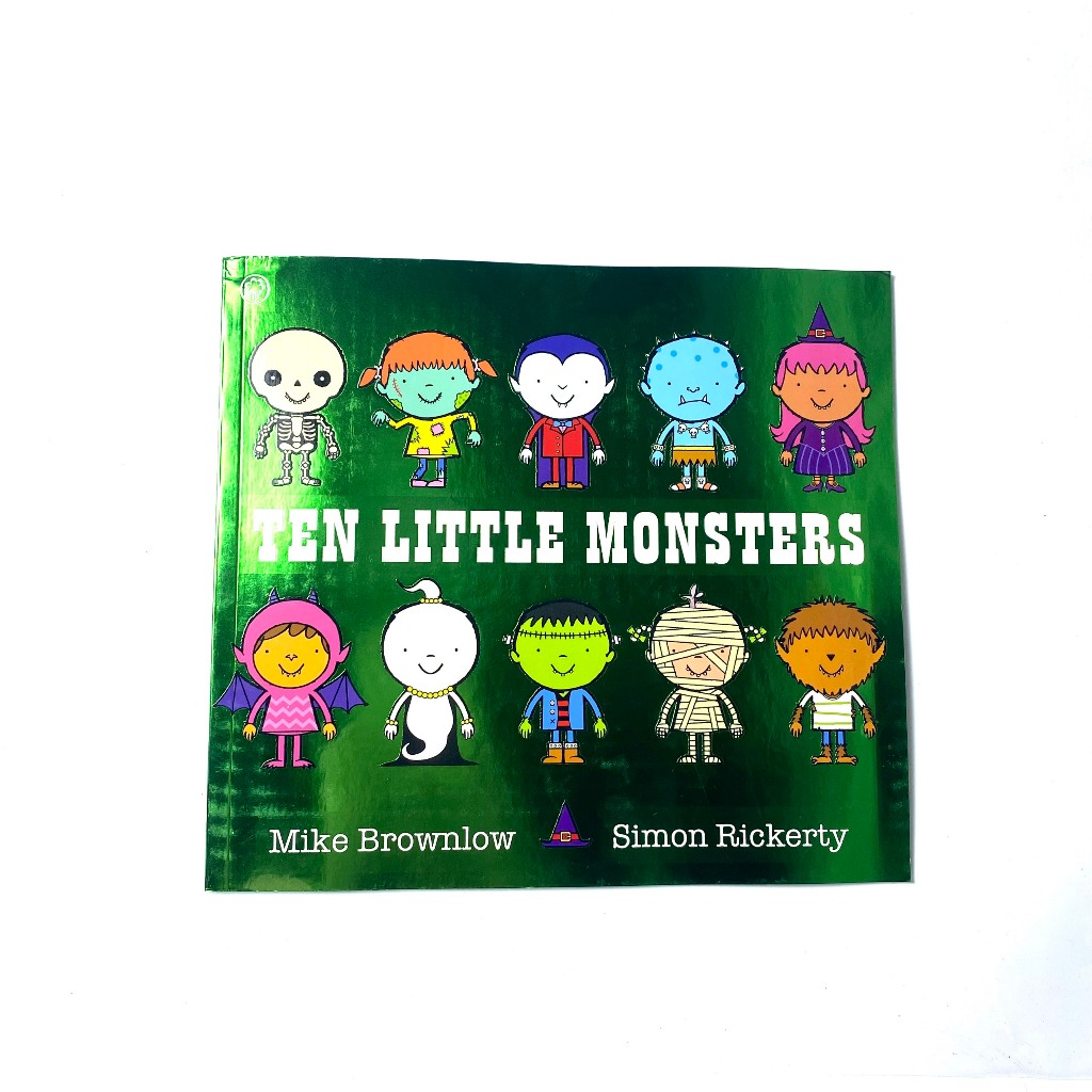 Sách - Ten Little Monsters by Mike Brownlow | Shopee Việt Nam