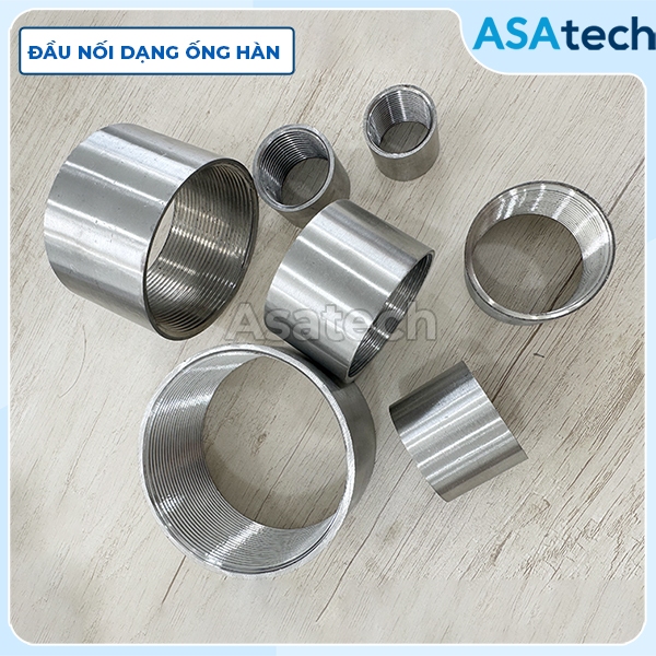 Măng xông inox nối ren trong - Măng sông ren trong inox 304 dạng ống hàn DN20-DN80 | Shopee Việt Nam