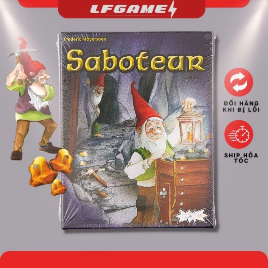 Saboteur Card Game Bộ thẻ bài Đào Vàng Trò chơi Board GameCuộc Chiến ...