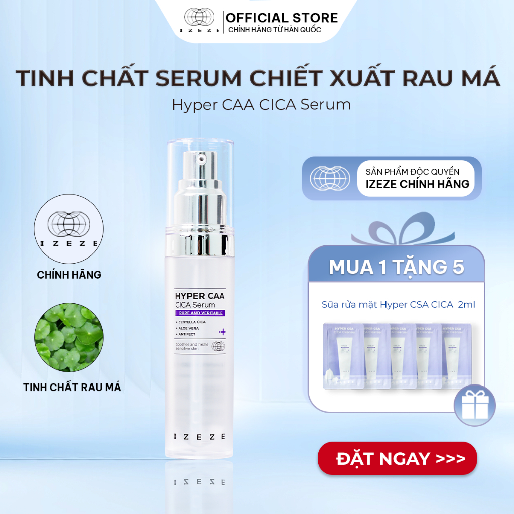 Tinh chất serum làm dịu da dành cho làn da nhạy cảm IZEZE Hyper CAA ...