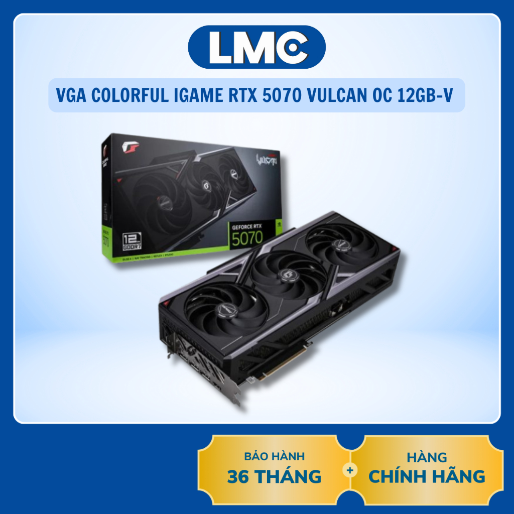 VGA Colorful iGame RTX 5070 Vulcan OC 12GB-V | Shopee Việt Nam