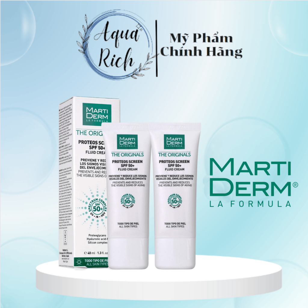 Kem Chống Nắng MartiDerm The Originals Proteos Screen SPF 50+ | Shopee Việt Nam