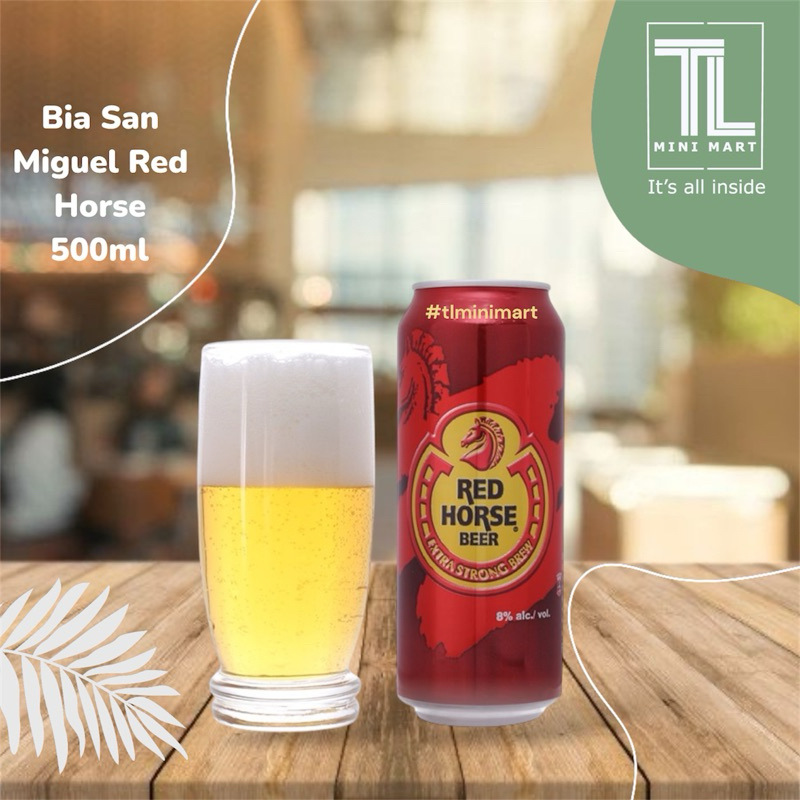 Bia San Miguel Red Horse 500ml | Shopee Việt Nam