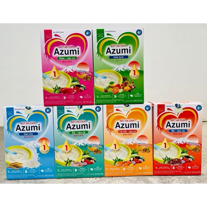 Bột ăn dặm Azumi 200g | Shopee Việt Nam