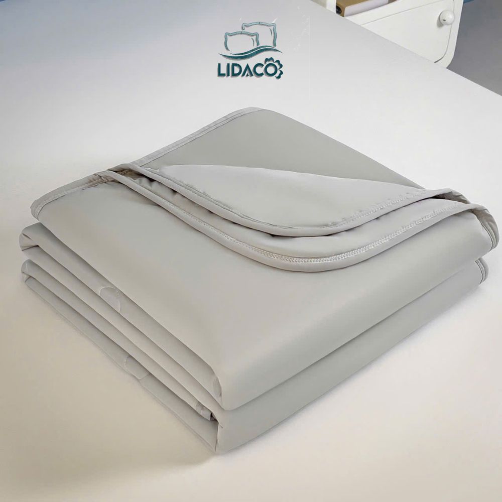 Chăn hè thun lạnh LIDACO nhập khẩu mềm mịn, mát tay co giãn thoáng khí ...