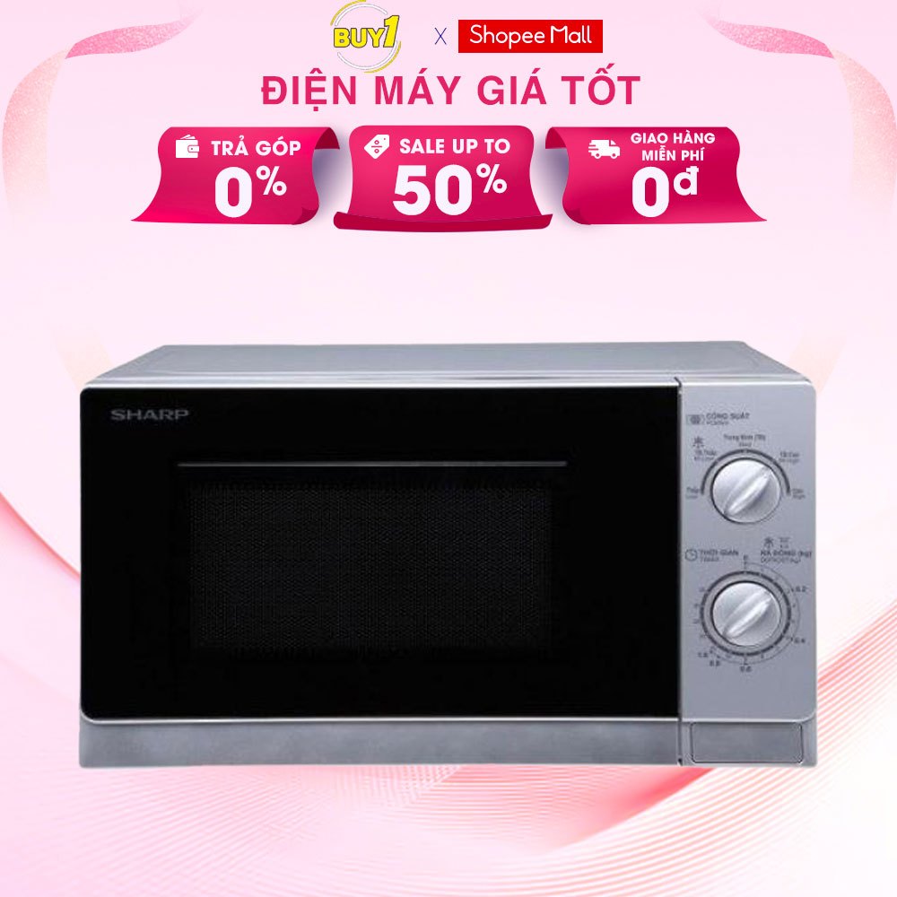 R-202VN-S - Lò vi sóng Sharp 20 lít R-202VN-S - Hàng chính hãng | Shopee Việt Nam