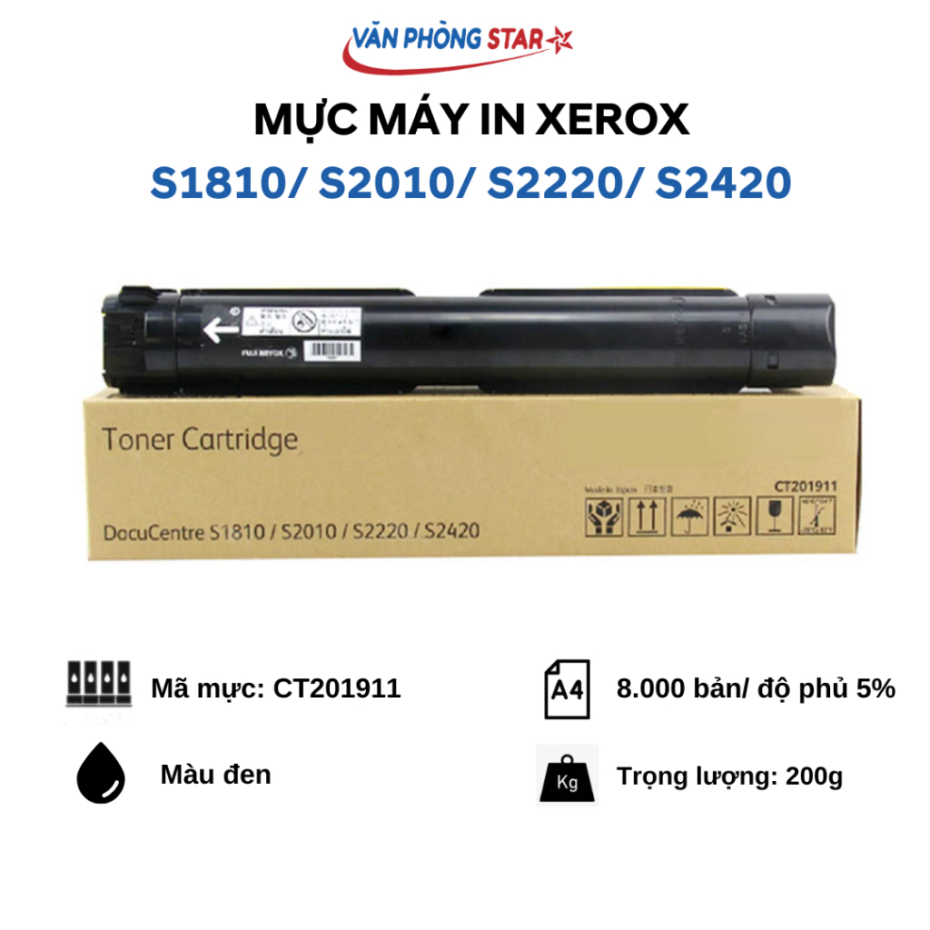Mực máy in Fuji Xerox S1810/ S2010/ S2220/ S2420 ( CT201911) - Tương ...