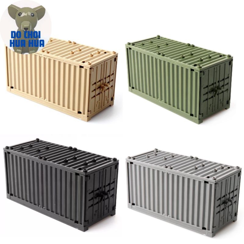 Đồ Chơi Lắp Ráp Phụ Kiện Moc Thùng Hàng - Container Đồ Chơi Lắp Ráp Phụ ...