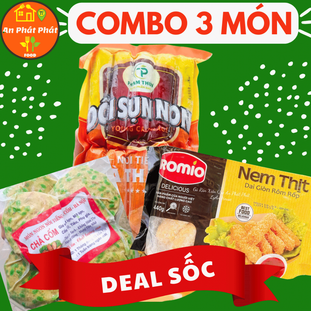 (Hỏa tốc HCM) Dồi Sụn ngon nổi tiếng Hà Thành 500g chính hãng, chuẩn vị ...