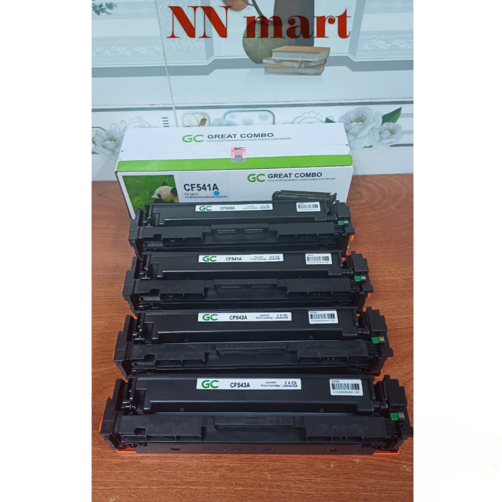Mực in màu (203A) cho máy HP Color laserJet Pro M254nw, M254dw, MFP ...