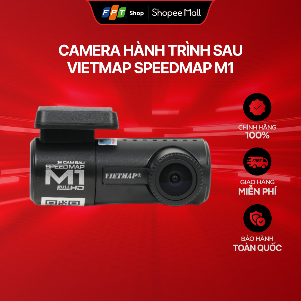 [CHÍNH HÃNG] Camera hành trình sau Vietmap Speedmap M1 | Shopee Việt Nam