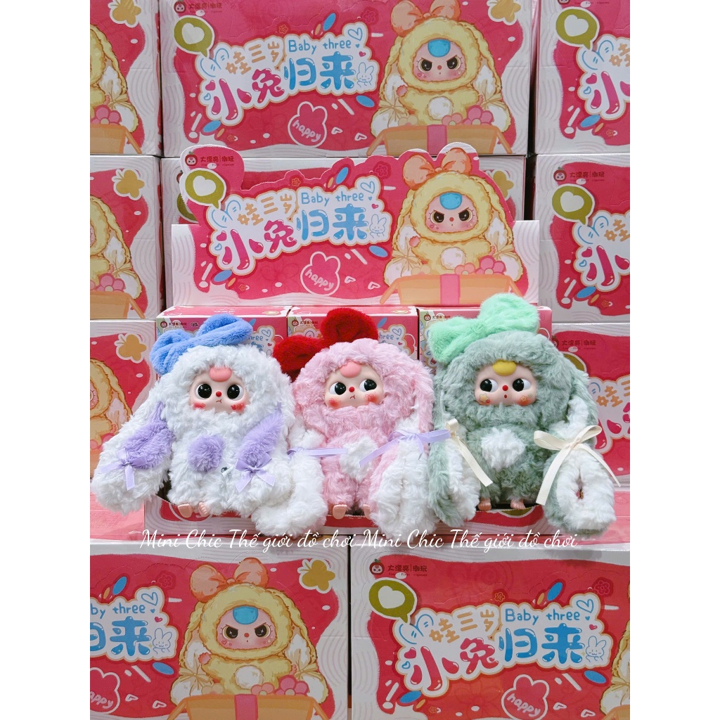 Blind Box Baby Three Thỏ Trở Về - Hàng chính hãng - Nhân vật ngẫu nhiên ...