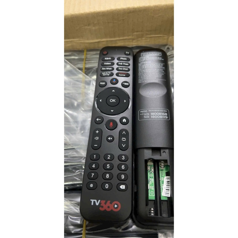 điều khiển đầu thu Viettel TV360 Box 4K đời mới nhất (2024) | Shopee ...