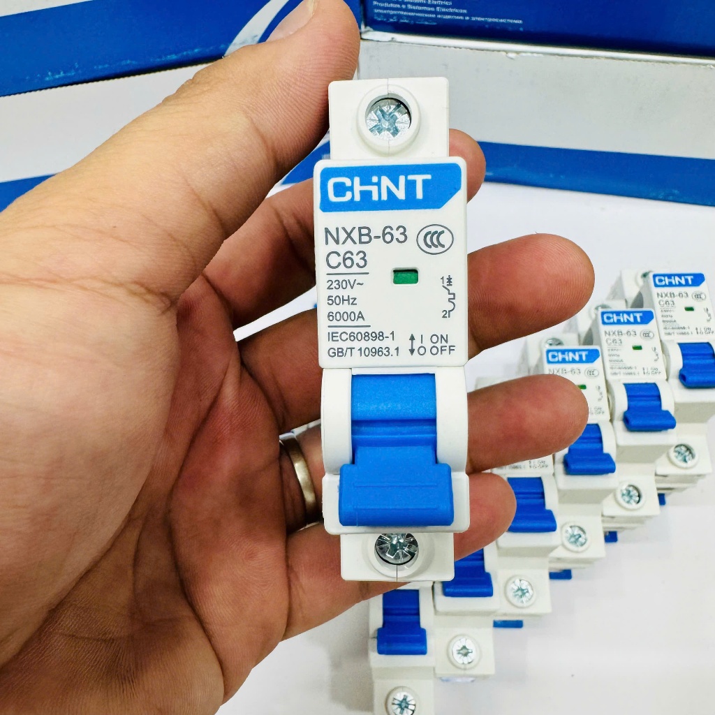 CB, CB Tép, CB 1P Cầu Dao, Aptomat an toàn MCB-NXB 1 Pha Chint ( chính hãng ) | Shopee Việt Nam