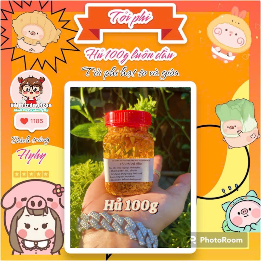 TỎI PHI CÓ DẦU nhà HYHY làm hủ nhỏ 100G/ 19k | Shopee Việt Nam