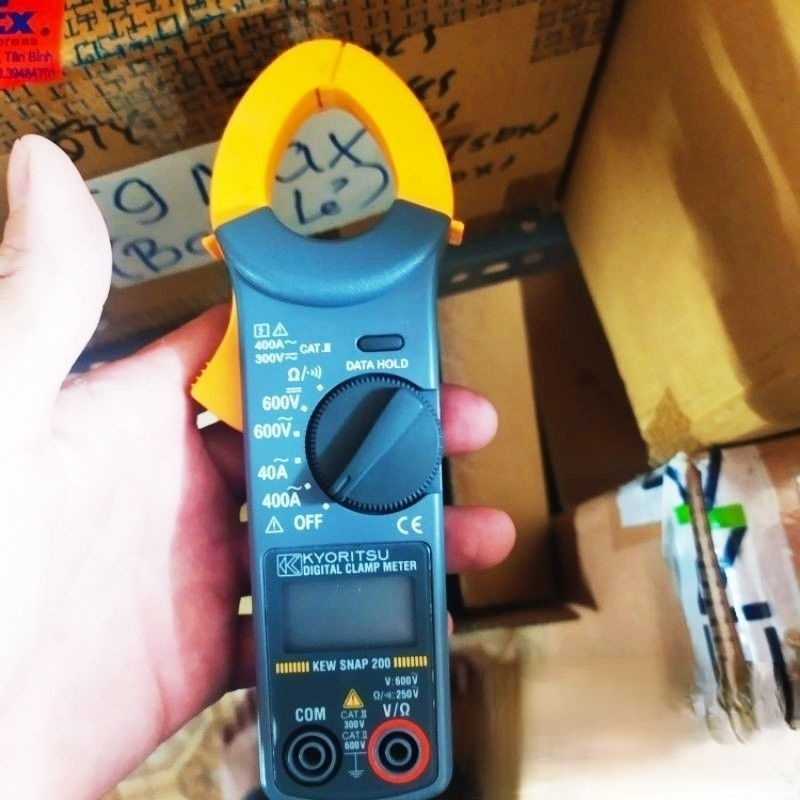Ampe kìm đo dòng AC Kewtech Kyoritsu KN-200 (400A) | Shopee Việt Nam