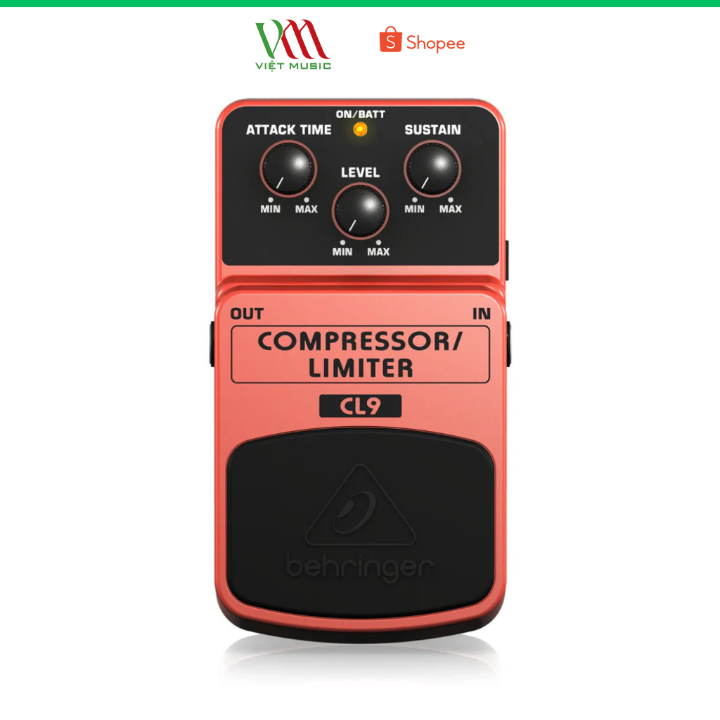 [Việt Music] Pedal Guitar Behringer CL9 Compressor / Limiter [Chính ...