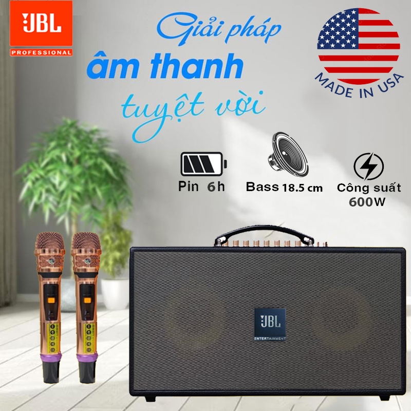 Loa Karaoke Xách Tay JBL K88 Công Suất Lớn 600W Hệ Thống 2 Loa Bass 16.5cm Và 2 Loa Treble - Có ...