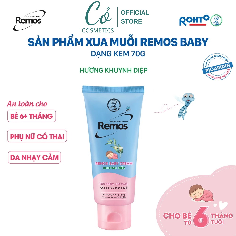 Kem Chống Muỗi Và Côn Trùng Dành Cho Bé Từ 6 Tháng Tuổi Remos IR Baby ...