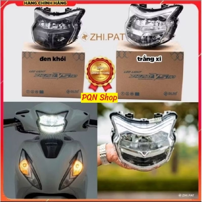 [ZHIPAT] Đèn Pha Led 2 Tầng Vision 2021-2025, Lead 2013-2025, Wave A, S ...