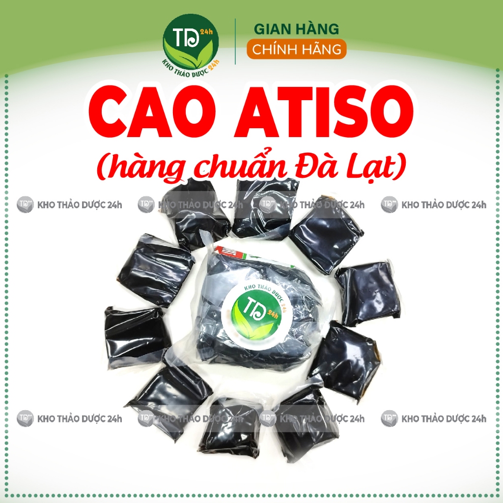 Cao Atiso cô đặc, nguyên liệu dùng nấu nước sâm lạnh, 1 gói 10 viên nhỏ ...