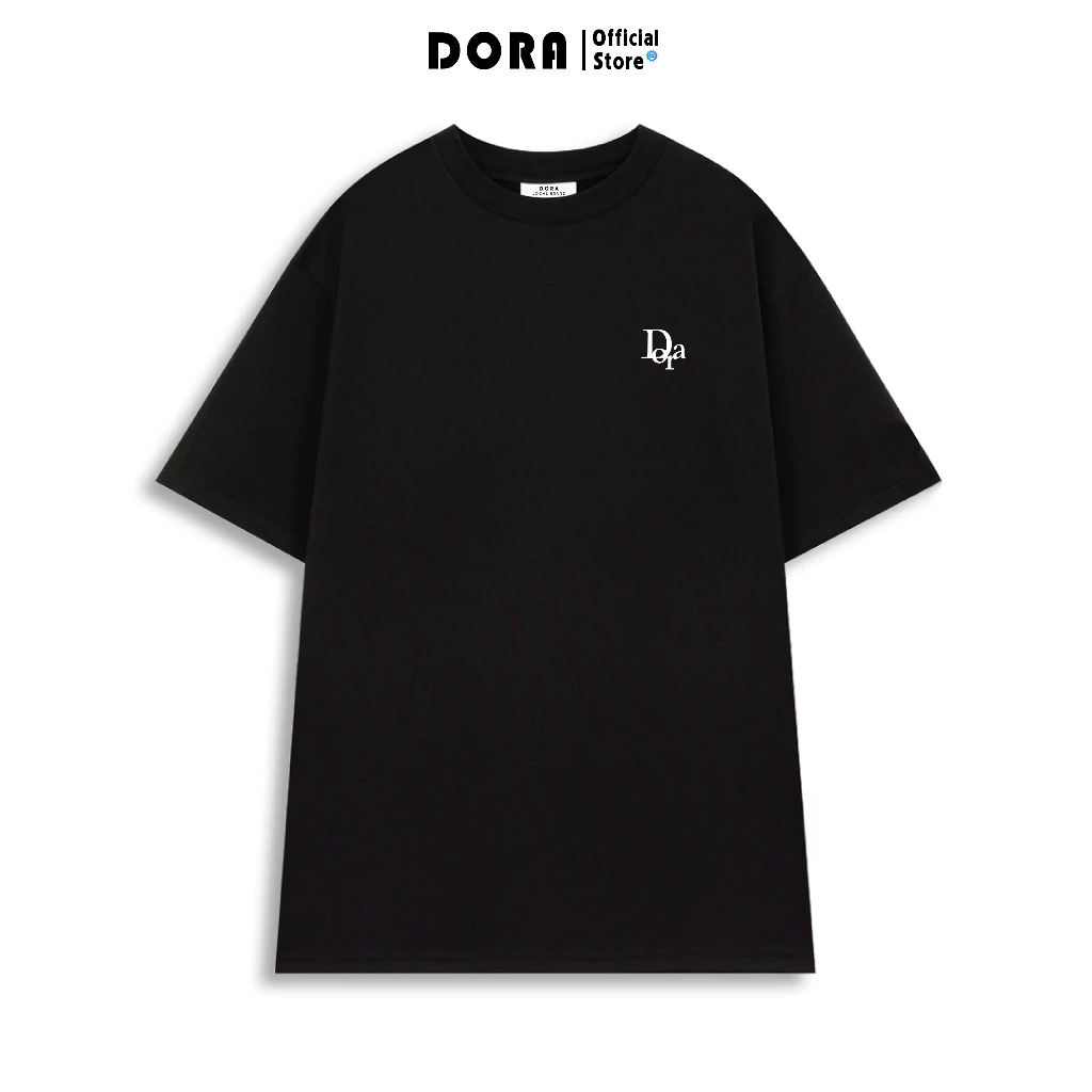 Áo Thun Local Brand Dora Signature Nam Nữ Form Rộng DR5 | Shopee Việt Nam