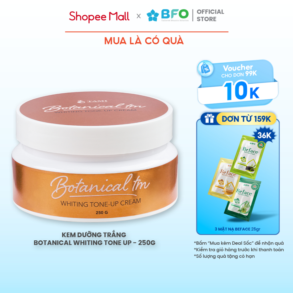 Kem Dưỡng Ẩm Body Nâng Tone Sáng Da Tami Natural Botanical TM 250g ...