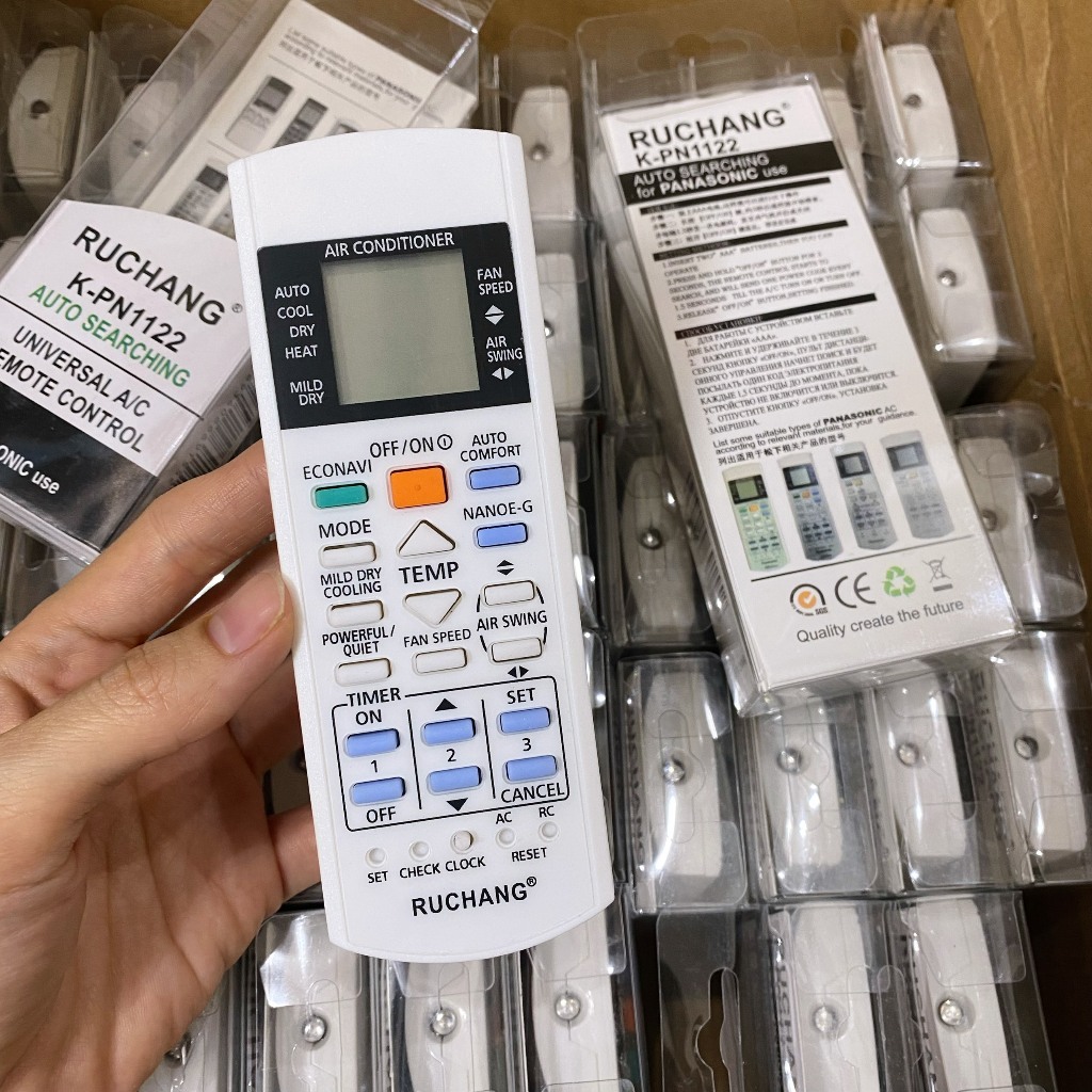 Remote Điều Khiển Điều Hòa Panasonic. Điều Khiển Đa Năng RUCHANG dùng ...