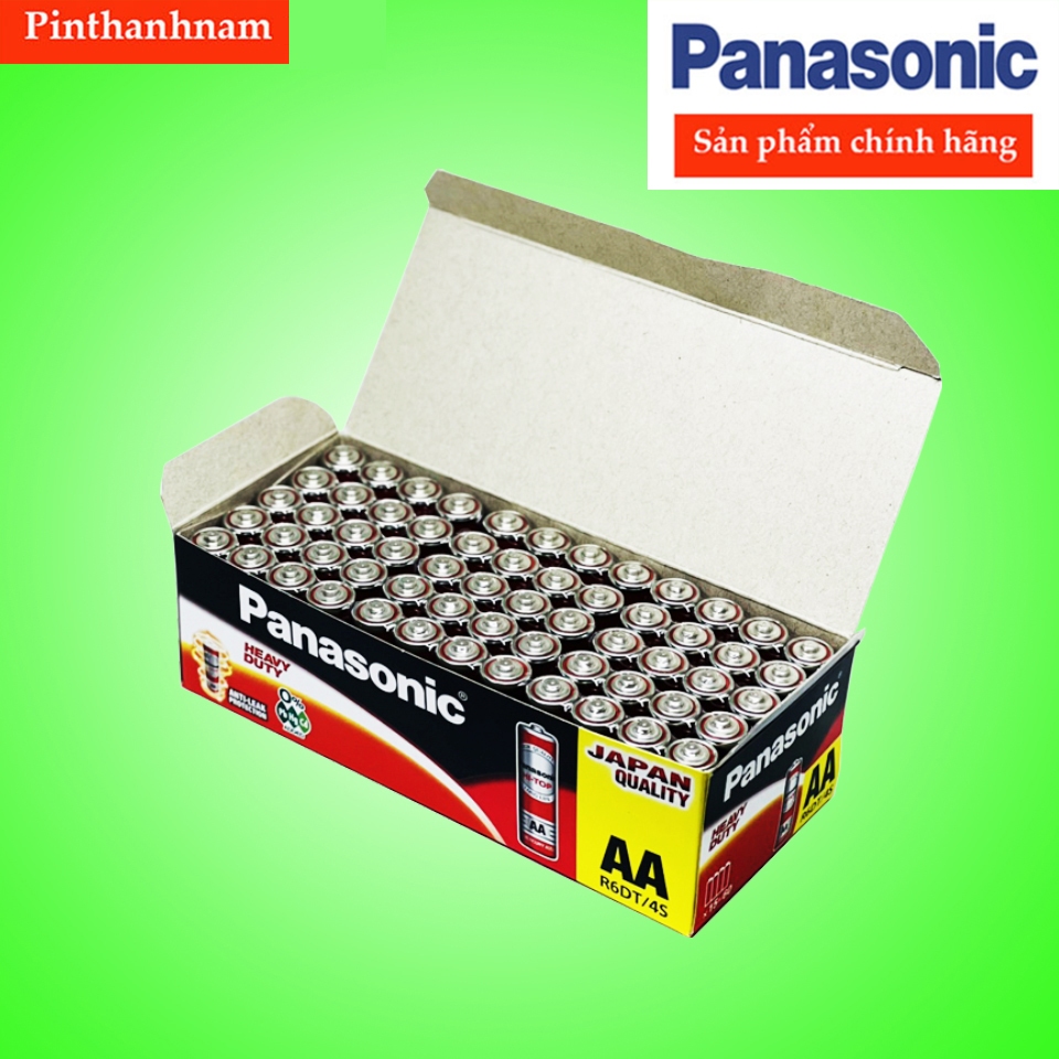 Hộp 60 Viên Pin AA Panasonic Hyper R6UT Tiểu Đỏ Chính Hãng | Shopee ...