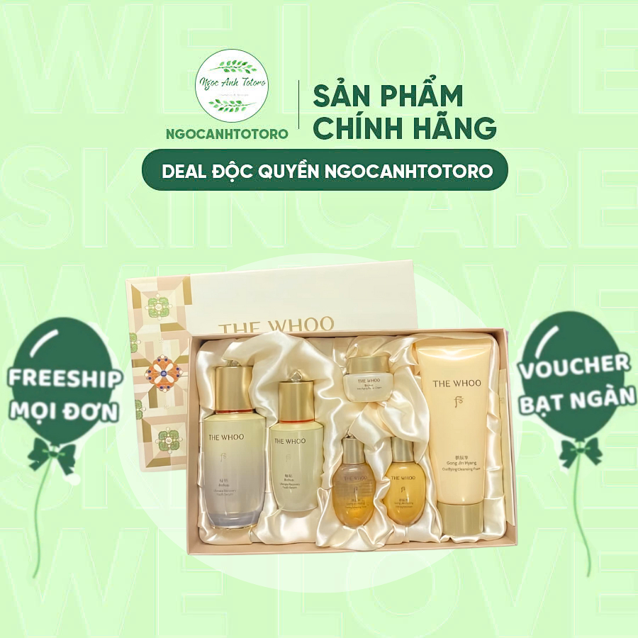 Serum Bichup The Whoo Anti Aging Concentrate dưỡng da Haba white lady Full size | Shopee Việt Nam