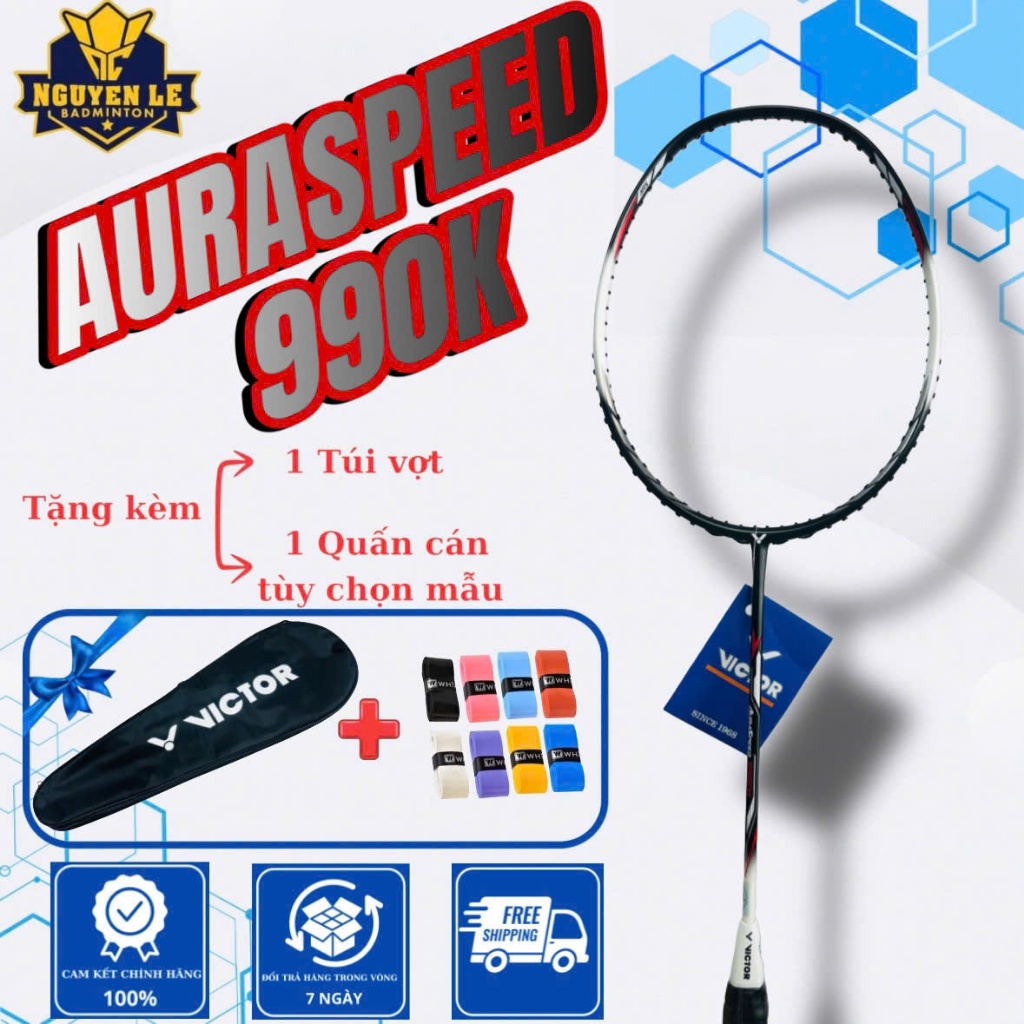 Vợt cầu lông Victor Auraspeed ARS 9990K, 8000, 30H chính hãng | Shopee ...