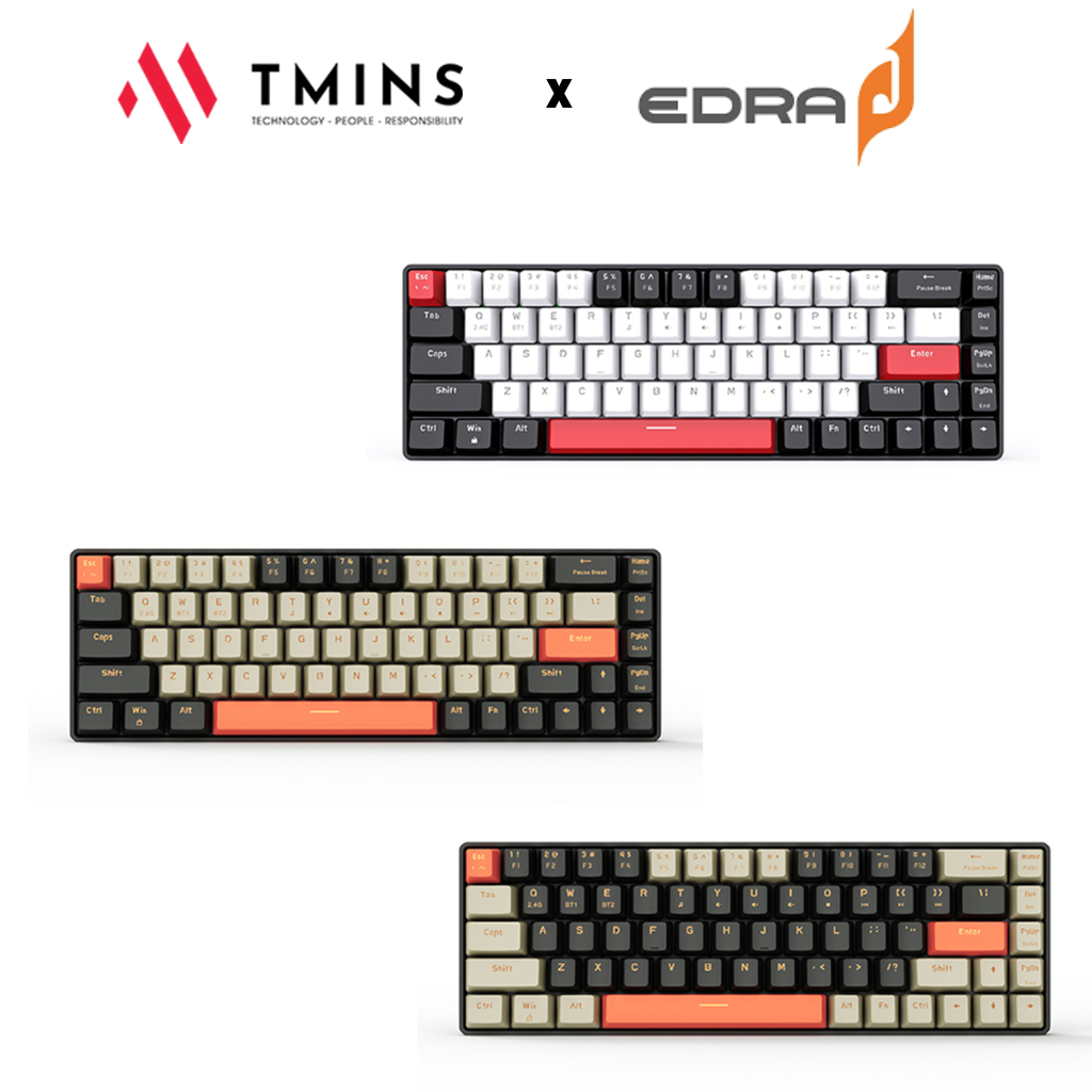 Bàn phím cơ không dây EDRA EK368L - Hàng chính hãng | Shopee Việt Nam