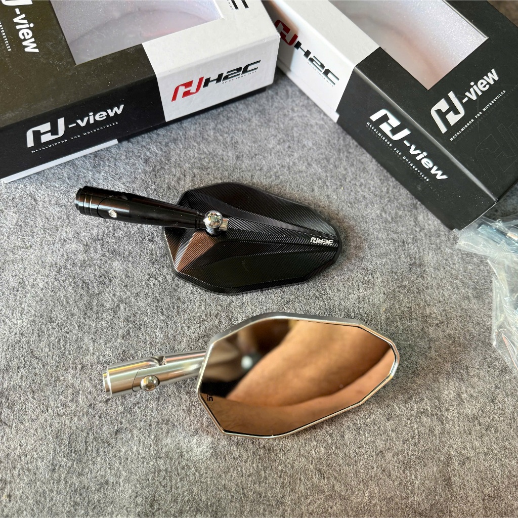 Kinh-Gương chiếu hậu H-View V2 nhôm Cnc chính hãng h2c -free ship ...