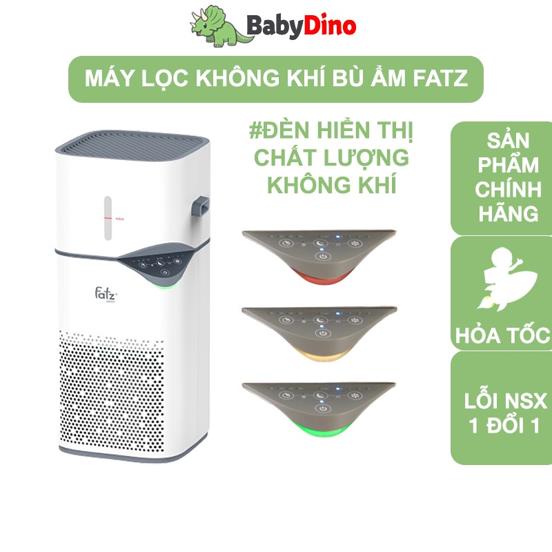 Máy Lọc Không Khí Bù ẩm Fatz Baby IonAir 1 Công Nghệ Ion Plasma ...