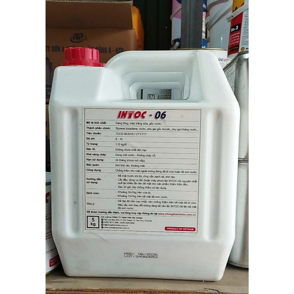 Can intoc 06 supper 5 lít chống thấm tường | Shopee Việt Nam