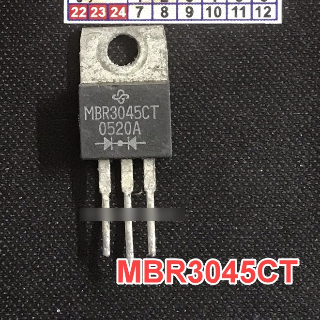 Túi 5 con LINH KIỆN đi ốt MBR3045CT MBR3045 STPS3045CT 30A 45V tháo máy | Shopee Việt Nam