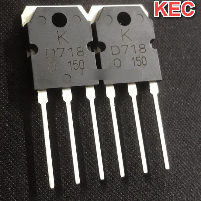 3 con Sò công suất KTD718 D718 HÃNG KEC dùng cho máy cơ | Shopee Việt Nam