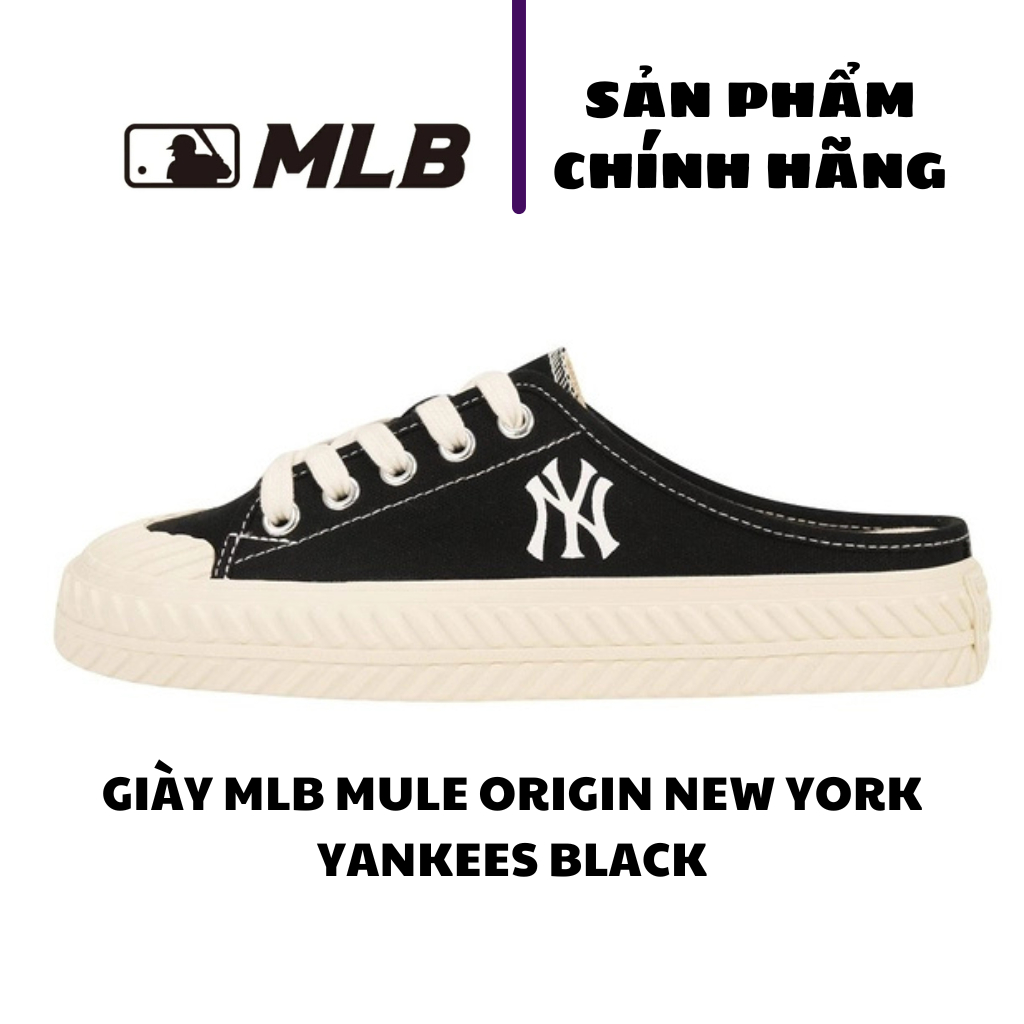 [ CHÍNH HÃNG ] GIÀY MLB - Playball Origin Mule - 32SHS1011-50L | Shopee Việt Nam
