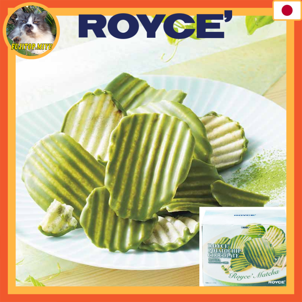 HOKKAIDO ROYCE' Potato Chip Chocolate [Matcha], Limited until 1 June ...