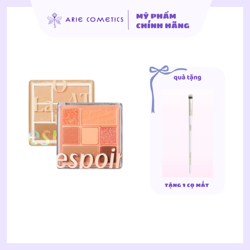 Phấn Mắt Espoir Real Eye Palette 7 Ô | Shopee Việt Nam