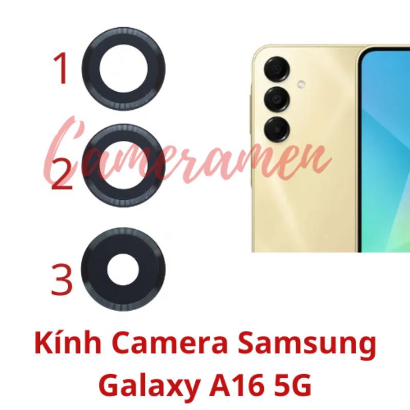 Kính Camera Samsung Galaxy A16 5G / Sam Sung A16 | Shopee Việt Nam