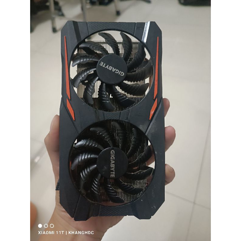 Tản nhiệt vga rx560 gaming oc 4gb 2fan gigabyte [nguyên cụm tản + heatsink] | Shopee Việt Nam