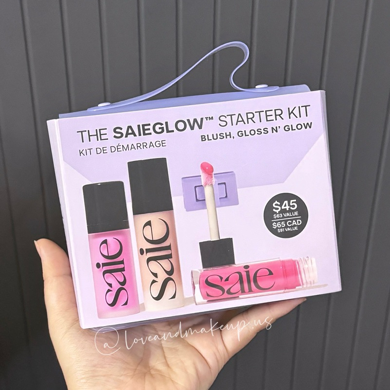 (AUTH SEPHORA 2025) Set Trang Điểm Saie Glow Essentials Starter Set 3pcs | Shopee Việt Nam
