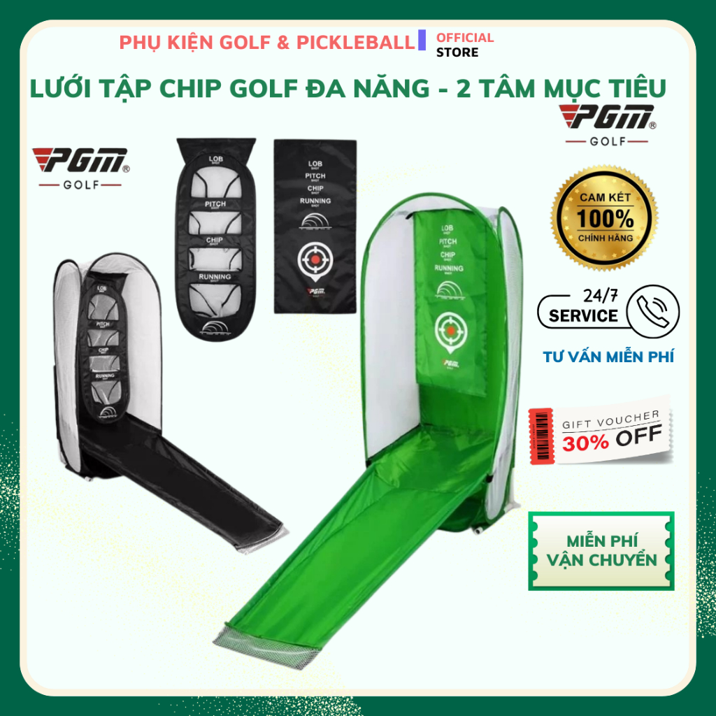 LƯỚI TẬP CHIP GOLF ĐA NĂNG PGM – 2 TÂM MỤC TIÊU | Shopee Việt Nam